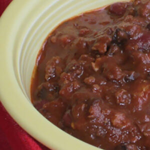 Spicy Chili with Fire-Roasted Tomatoes