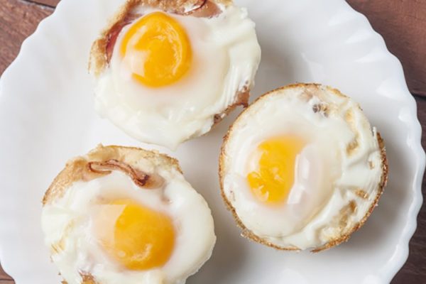 Egg and Toast Breakfast Cups Recipe