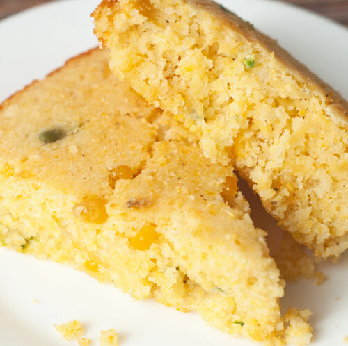 Cheesy Mexican Cornbread | Skinny Ms.