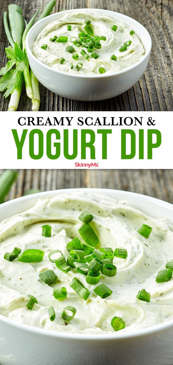 Creamy Scallion and Yogurt Dip | Refreshing Appetizer