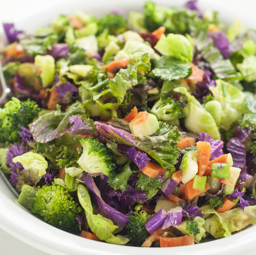 Cranberry and Brussels Sprout Detox Salad