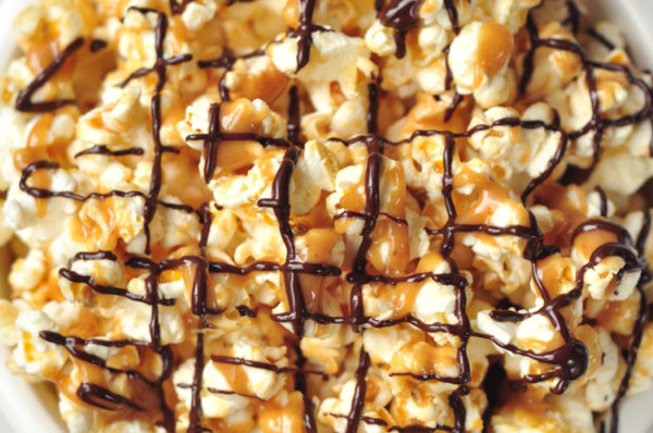 Chocolate Peanut Butter Popcorn