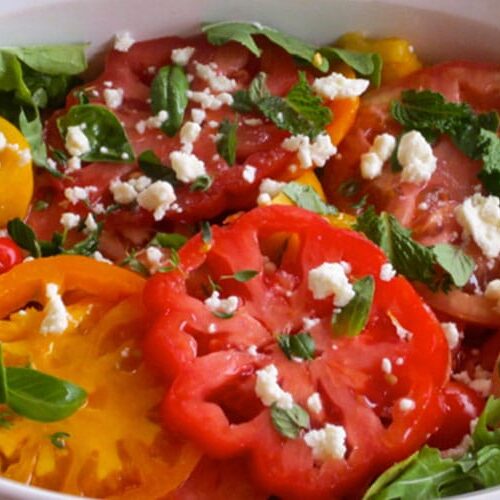Heirloom Tomato Salad with Fresh Herbs