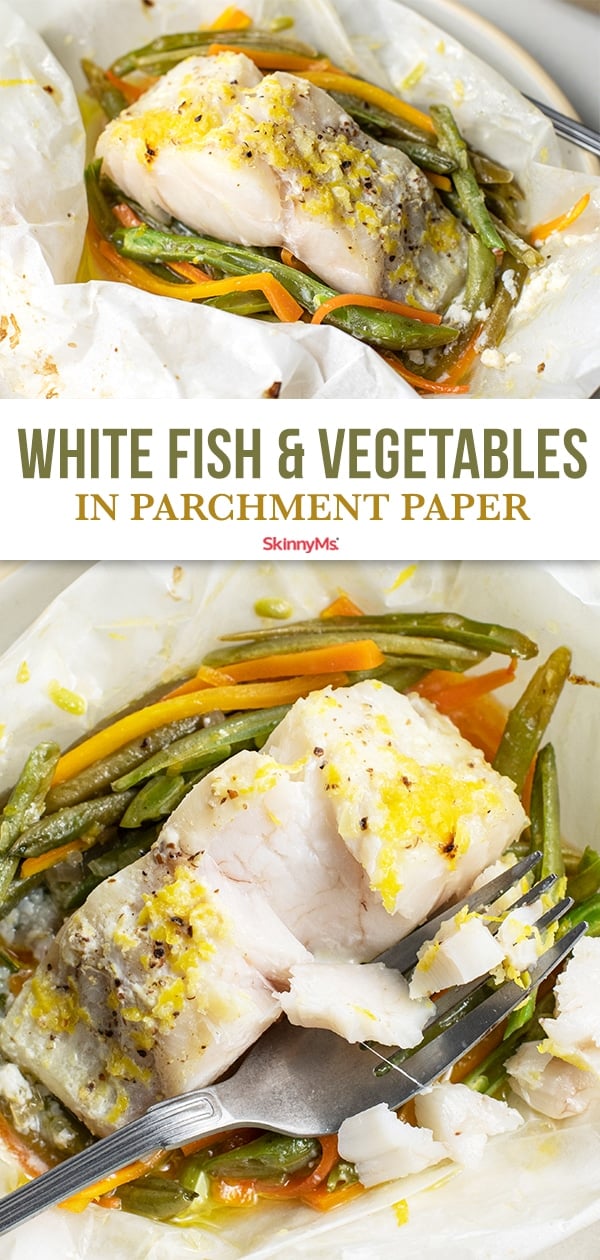This Light & Elegant White Fish and Vegetables is Perfect for a Date Night