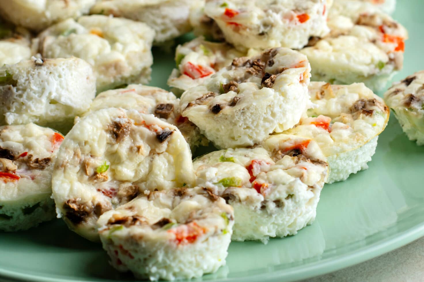 Our Egg White Mini Breakfast Bites are High-Protein and Low-Carb