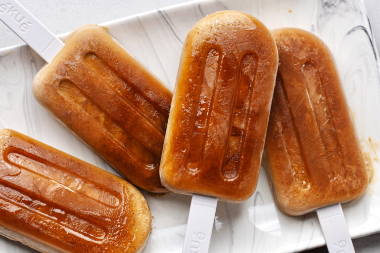 These Maple Coffee Ice Pops are the Perfect Treat on a Warm Fall Day