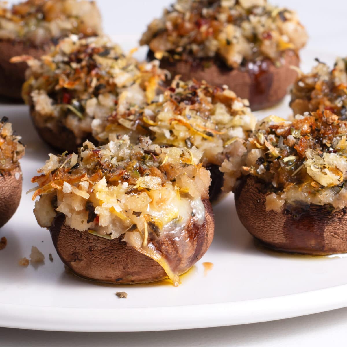 Cheesy Stuffed Mushrooms that are Classy and Delicious!