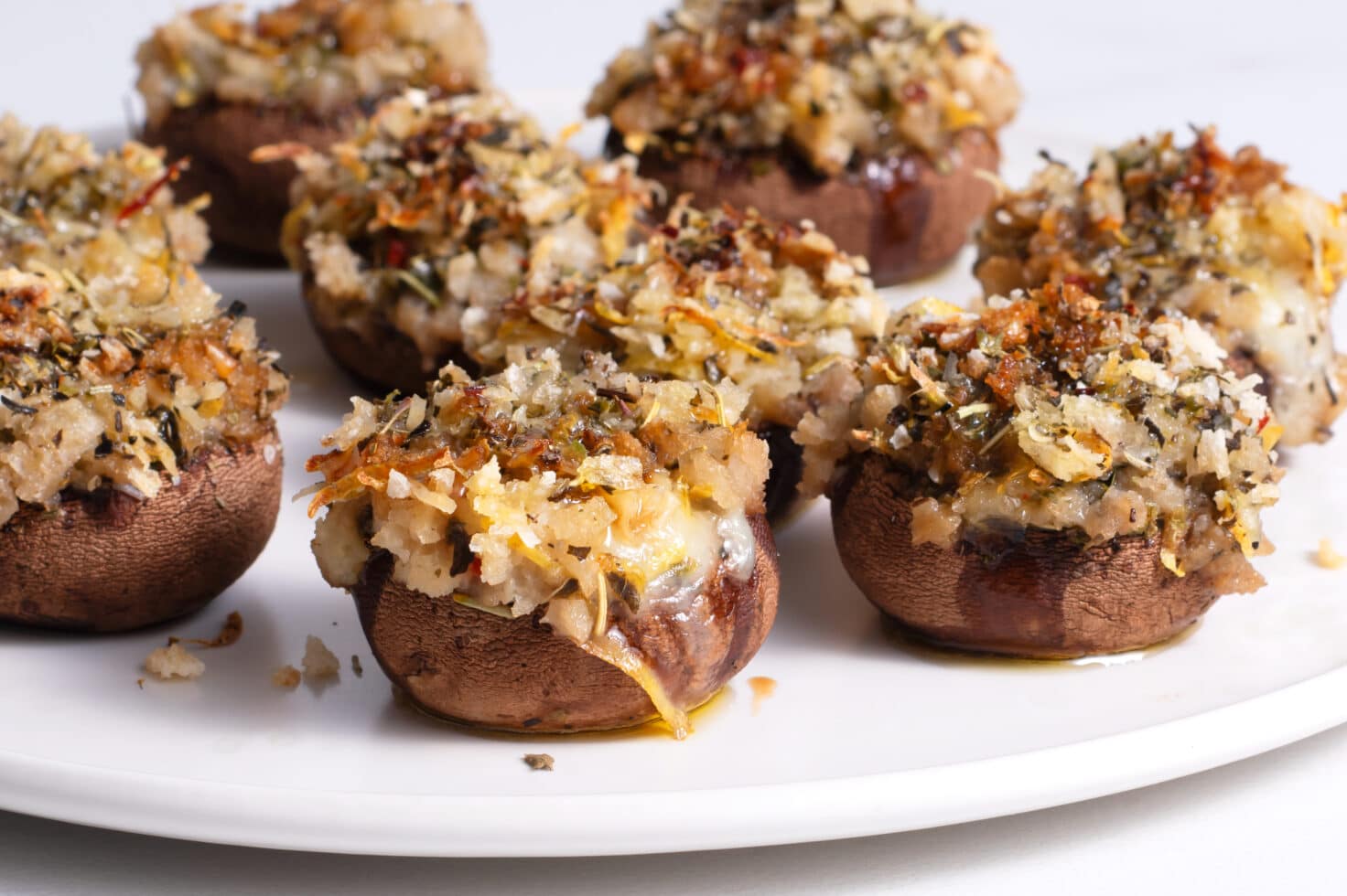 Cheesy Stuffed Mushrooms that are Classy and Delicious!