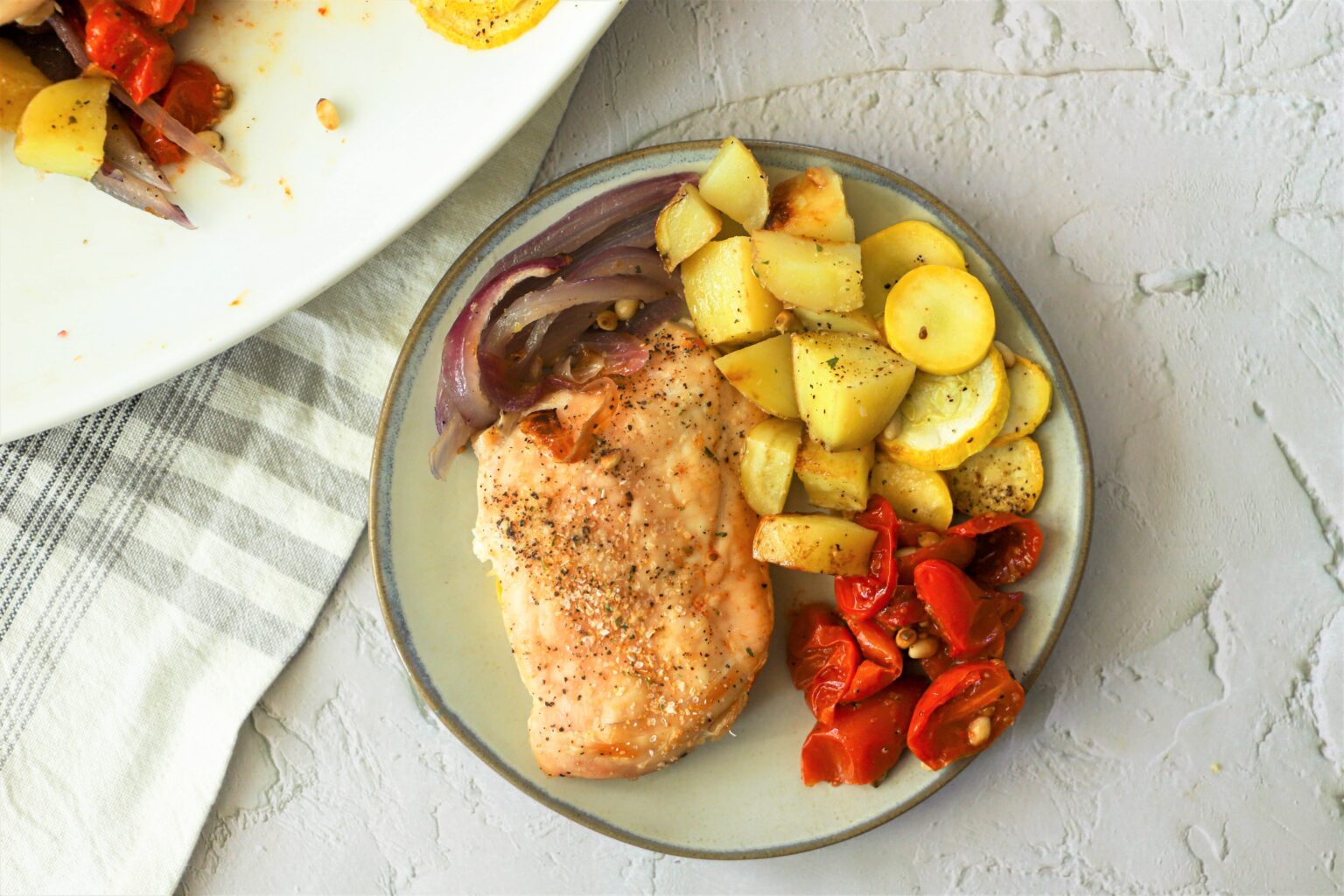 Our Chicken and Summer Squash Bake is the Perfect Well-Rounded Meal