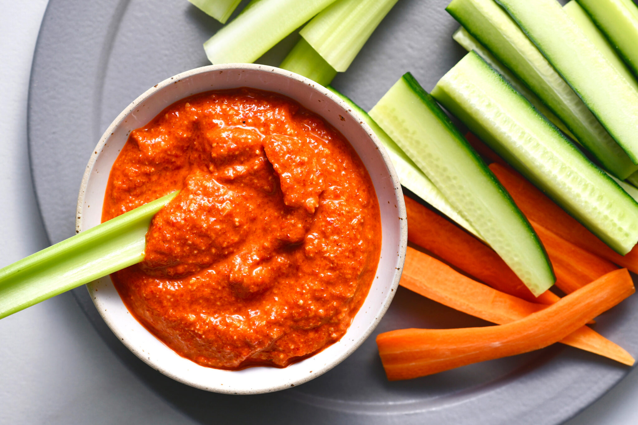 This Super Simple Red Pepper Dip is Perfect for Any Occasion