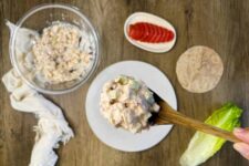 Spicy Sriracha Tuna Wraps